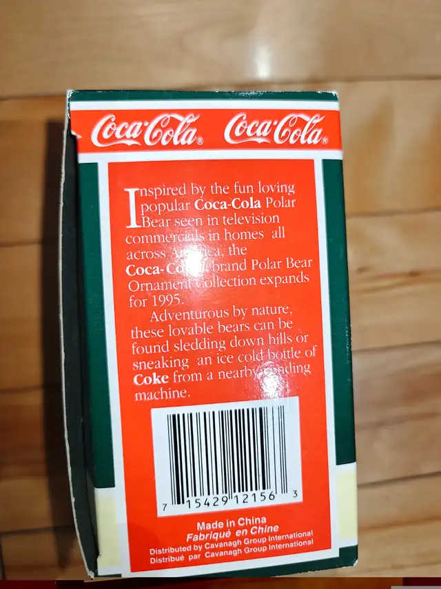 Vintage Vending Machine Mischief Coca Cola Polar Bear ornament | Arts ...