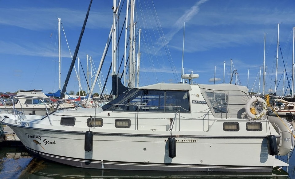 1986 CARVER RIVIERA | Powerboats & Motorboats | Laval / North Shore ...