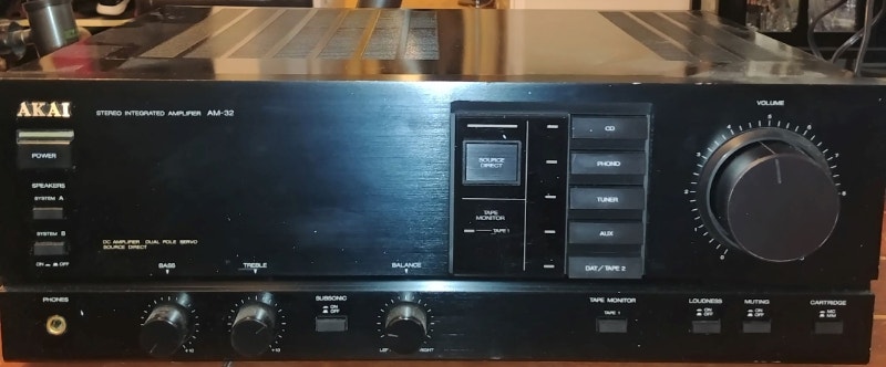 AKAI Stereo Integrated Amplifier AM-32 | Stereo Systems & Home Theatre ...
