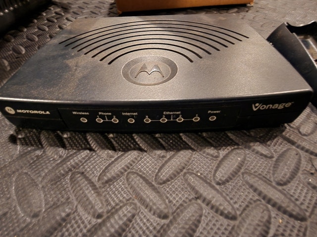 Motorola Vonage Router VT2542-VC | Networking | City of Toronto | Kijiji