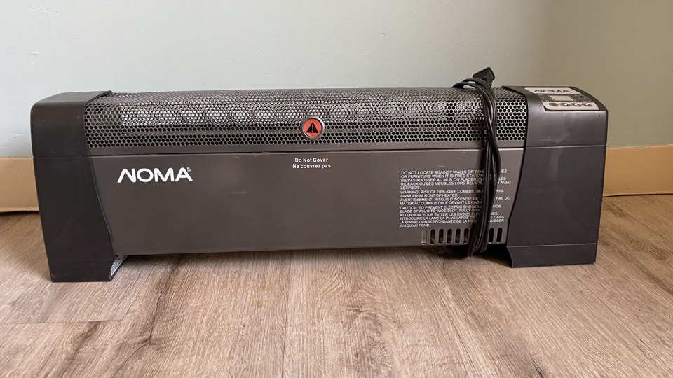 NOMA Digital Baseboard Convector Heater w/Thermostat | Heaters ...