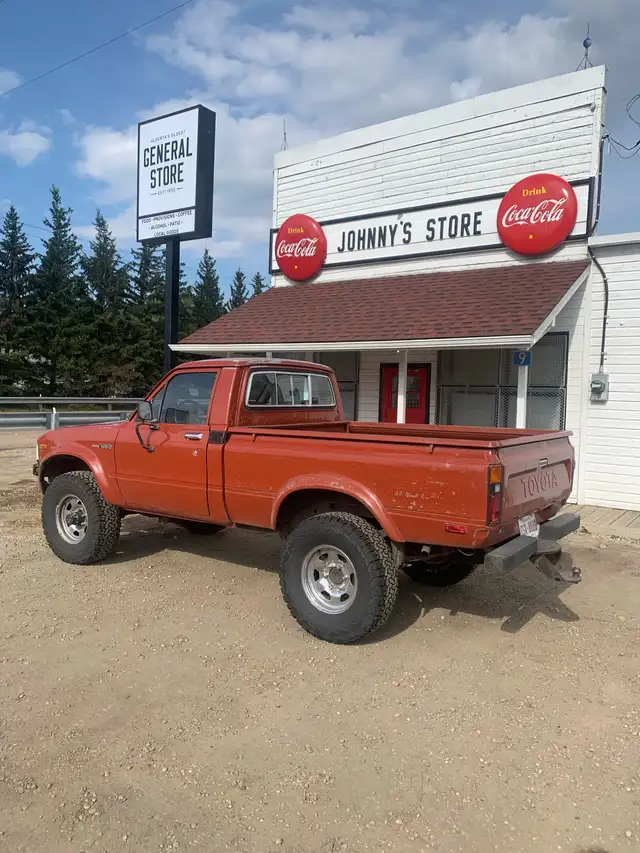 rust free orig paint Toyota pickup 4x4 hilux | Classic Cars | Edmonton ...