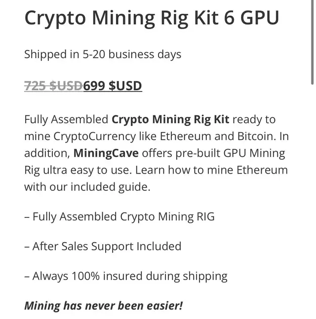 Crypto Mining Rig - Two of them sold as a pair | Desktop Computers ...