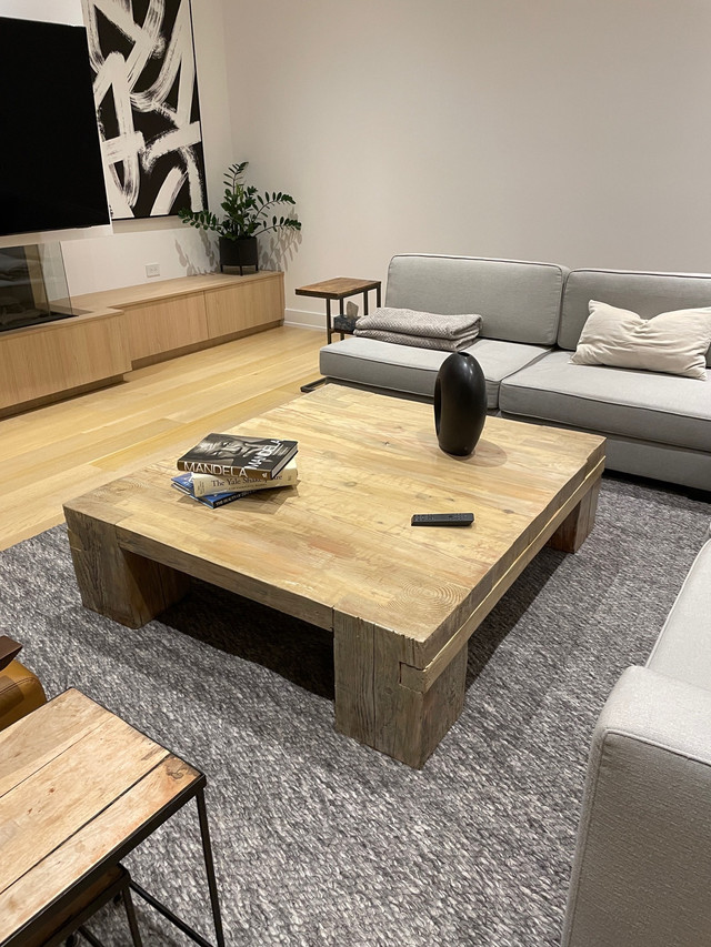 English Beam coffee table Coffee Tables City of Toronto Kijiji Classifieds