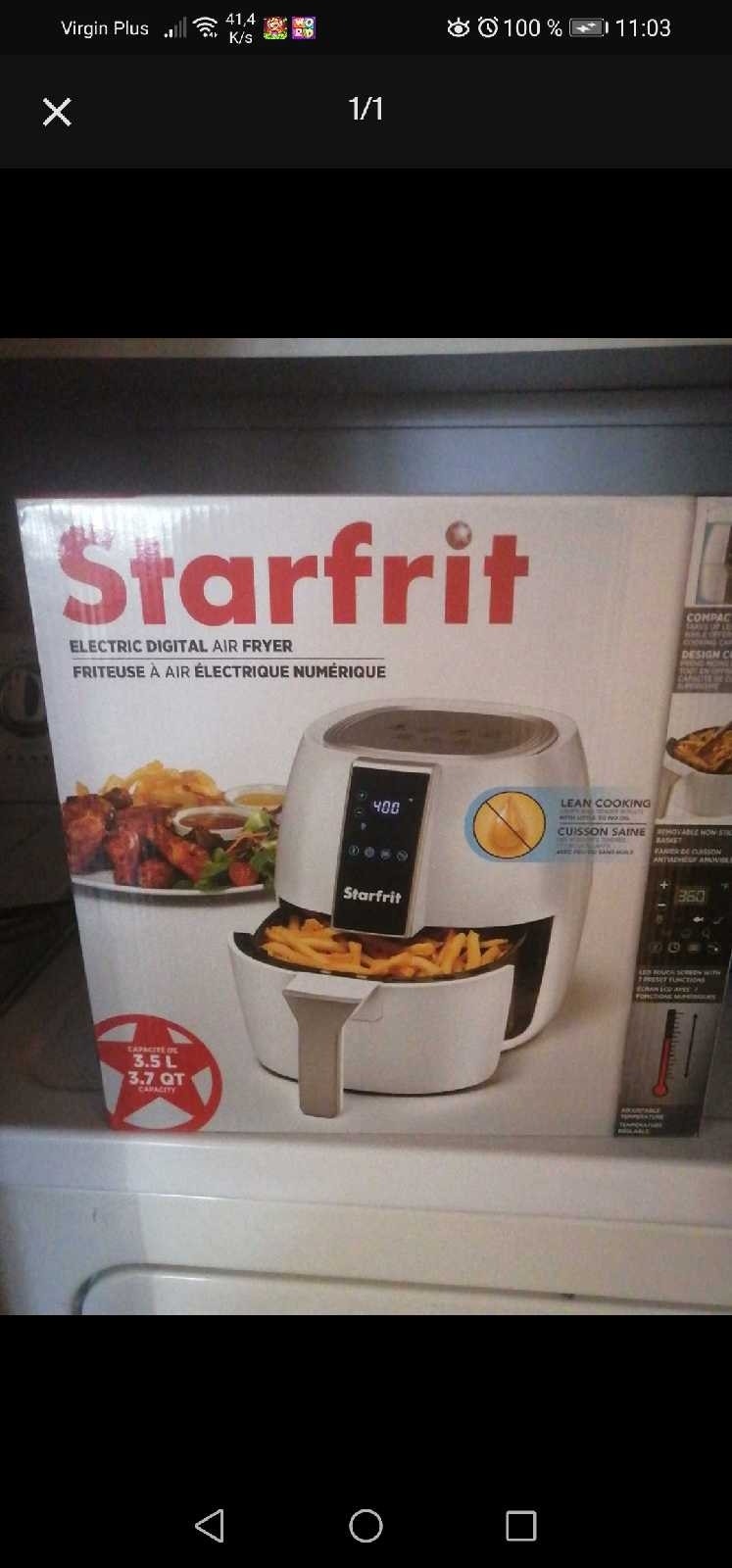 Starfrit friteuse à air chaud | Microwaves & Cookers | Granby | Free ...