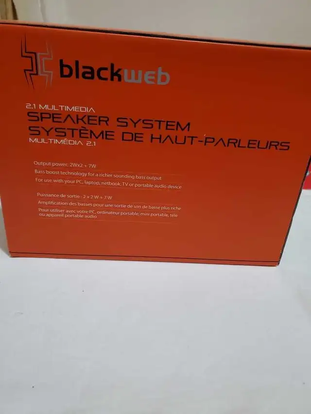 Blackweb 2.1 Speakers | Stereo Systems & Home Theatre | City of ...