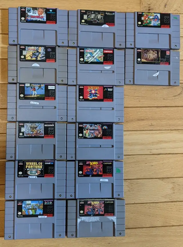 Super Nintendo (SNES) games and consoles - PRICES IN AD | Older ...