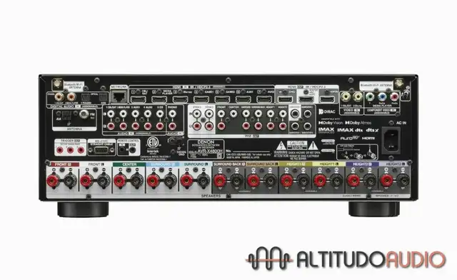 Denon AVR-X4800H 9.4 Ch 8K AV Receiver | Stereo Systems & Home Theatre ...