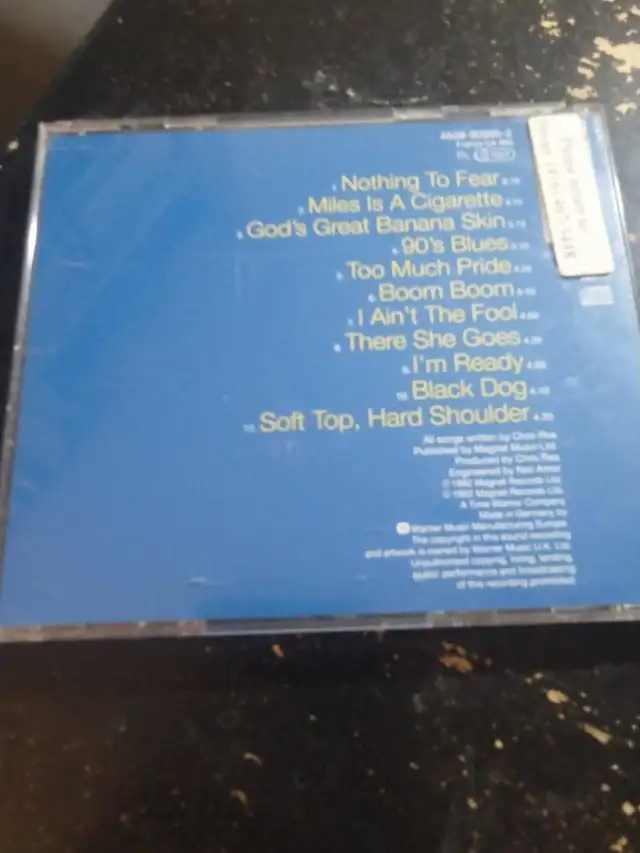 Chris Rea God's Great Banana Skin CD | CDs, DVDs & Blu-ray | City of ...