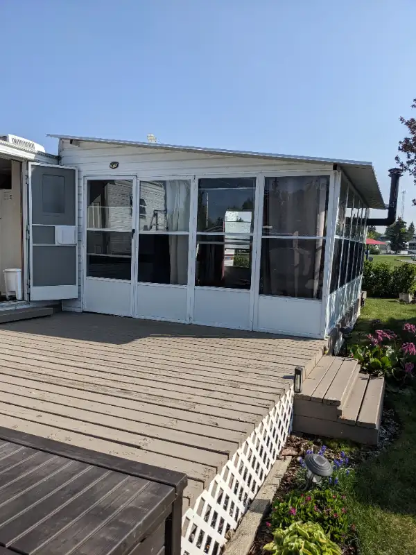 Park Model Sunroom Addition 12 x 20ft ((reduced)) | Park Models | Red ...