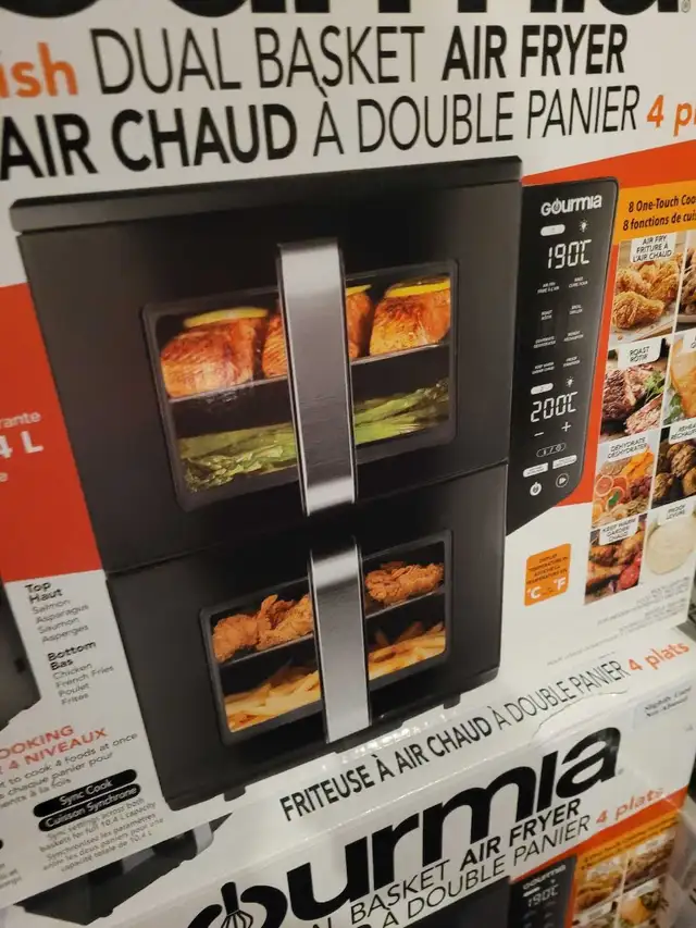 Gourmia Dual Basket Air Fryer | Microwaves & Cookers | St. Catharines ...