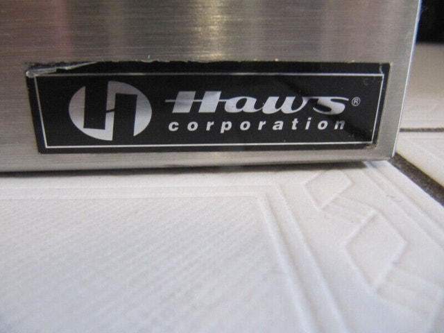 Haws Corporation Model 5872 Stainless Steel Water Fountain XCond | Arts ...