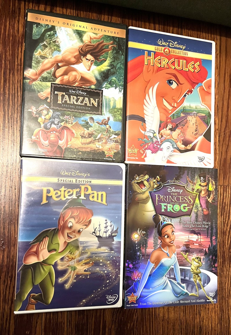 Disney Animated Classics DVD Lot (4 movies) | CDs, DVDs & Blu-ray ...