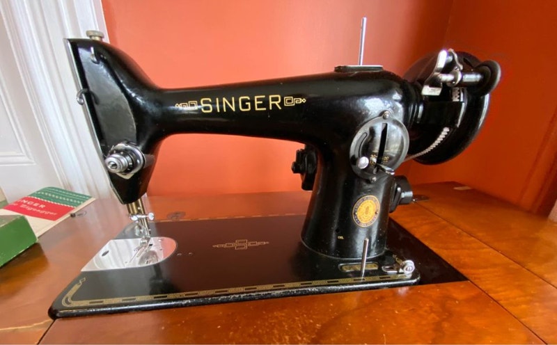 RARE CENTENNIAL EDITION: Vintage Electric Singer Sewing Machine | Arts ...