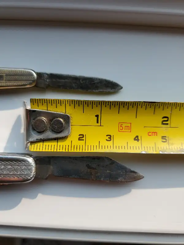 Vintage Richards Sheffield ENGLAND Folding Pocket Knives | Arts ...