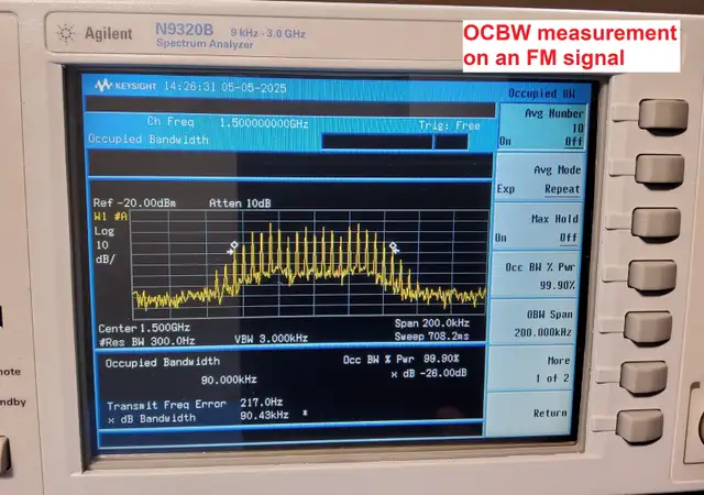 Agilent Keysight N9320B Spectrum Analyzer PA3/TG3/AMA/DMA/EMF | General ...