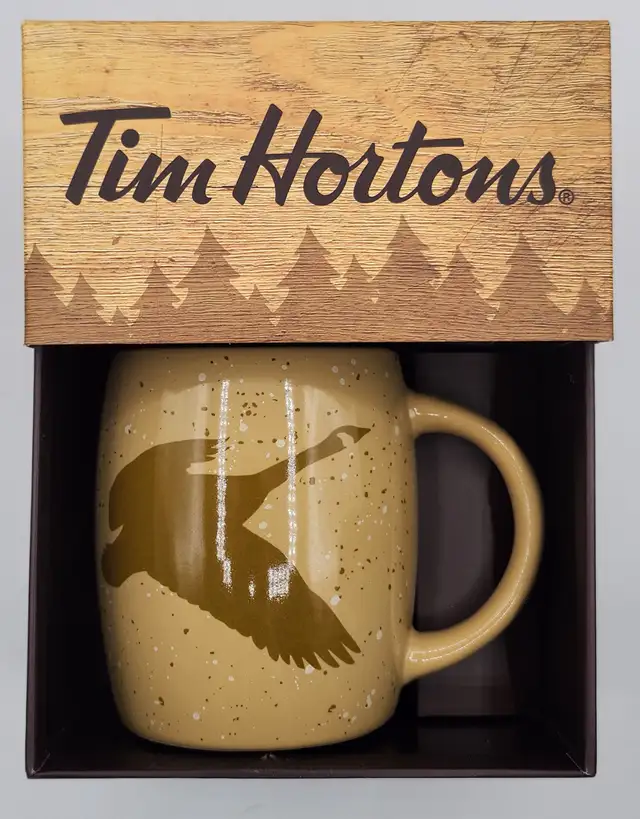 Limited Edition Tim Hortons 1964 MUG in Gift Box Goose / Beaver | Arts ...