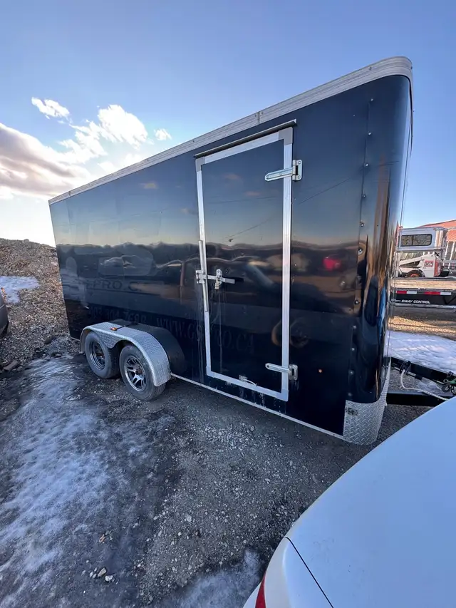 7x14 enclosed cargo trailer | Cargo & Utility Trailers | Calgary | Free ...