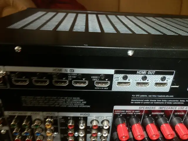 Sony STR-DN1050 7.2 Channel Home Theater AV Receiver - Black | Stereo ...