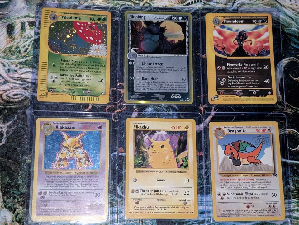10 Individual Pokemon Cards for sale Vintage Shadowless and more | Arts ...
