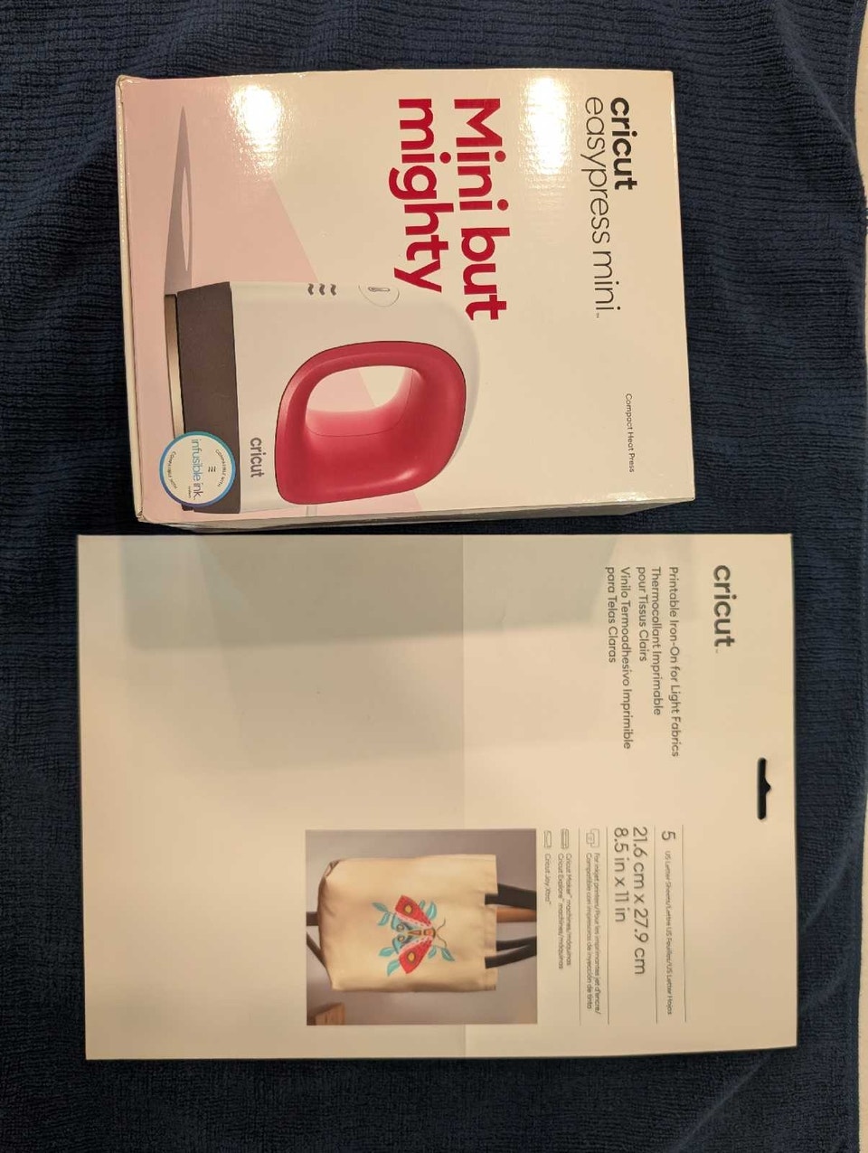 Cricut easypress mini and printable iron-on paper | Hobbies & Crafts ...