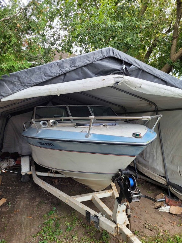 Grew 208 Boat &Trailer For sale | Powerboats & Motorboats | Barrie | Kijiji
