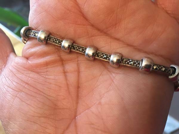 Collection of Sterling Silver Bracelet with Natural Stones | Jewellery ...