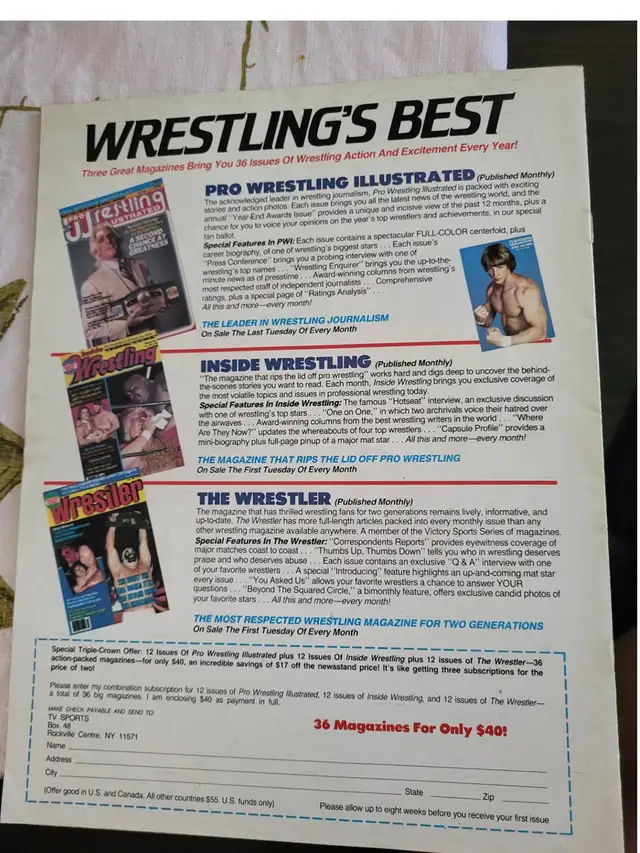 NWA A NIGHT OF CHAMPIONS 1984, SUPER RARE FREE SHIP GREAT SHAPE | Toys ...